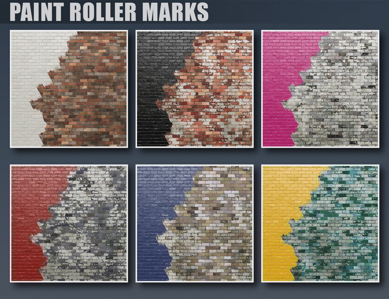 DD PBR Brick Wall Shaders for Iray Vol 4 | Daz 3D