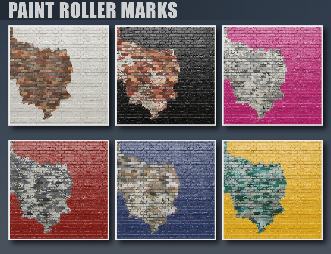 DD PBR Brick Wall Shaders for Iray Vol 4 | Daz 3D