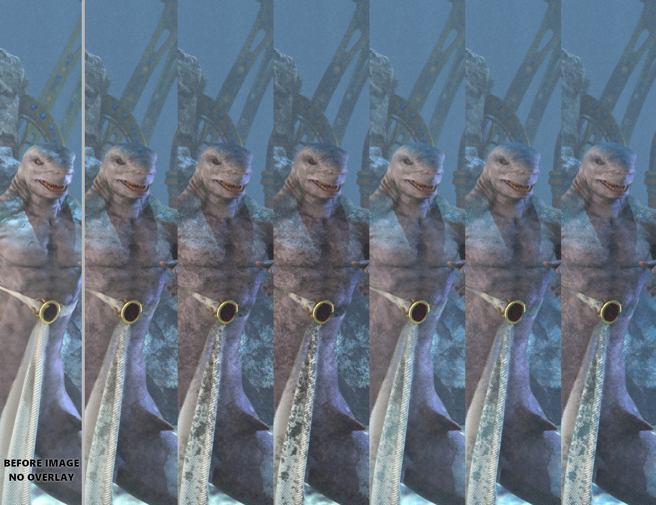 FSL Grungy Overlay Shaders | Daz 3D