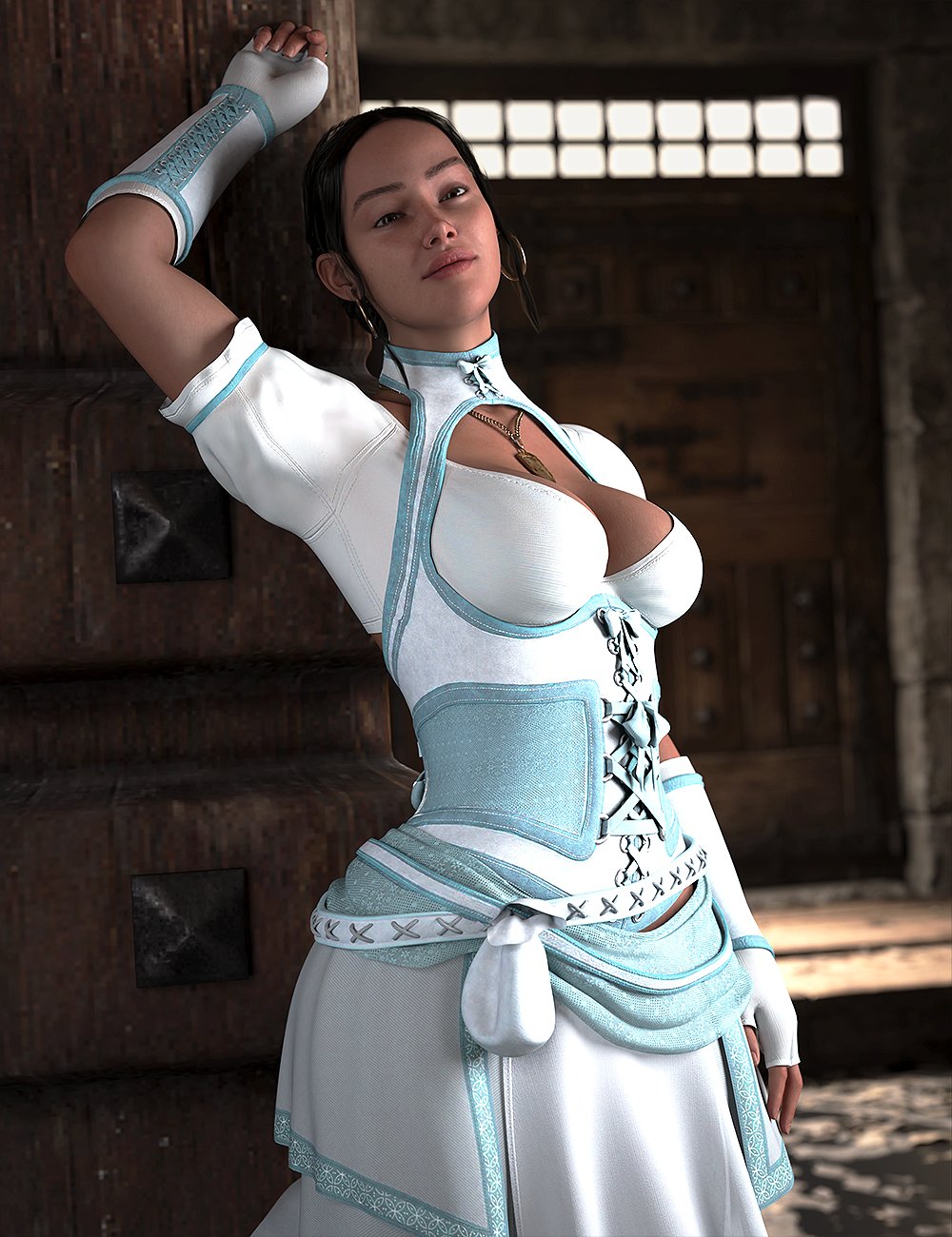 Eveline Medieval Tavern Maid Outfit Texture Expansion Add On | Daz 3D Eveline Medieval Tavern Maid Outfit Texture Expansion Add On | Daz 3D