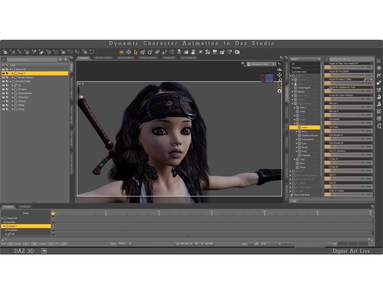 The Complete Guide to Animating Dynamic Characters in DAZ Studio | Daz 3D