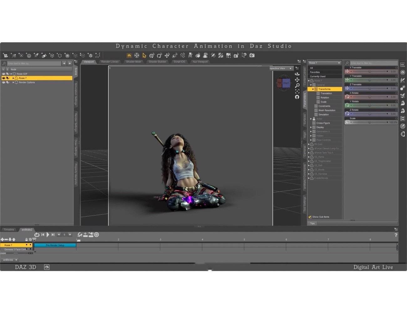 The Complete Guide to Animating Dynamic Characters in DAZ Studio | Daz 3D