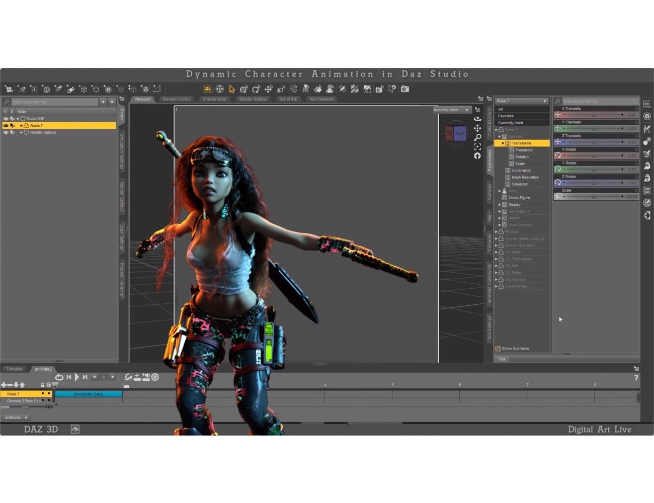 The Complete Guide to Animating Dynamic Characters in DAZ Studio | Daz 3D