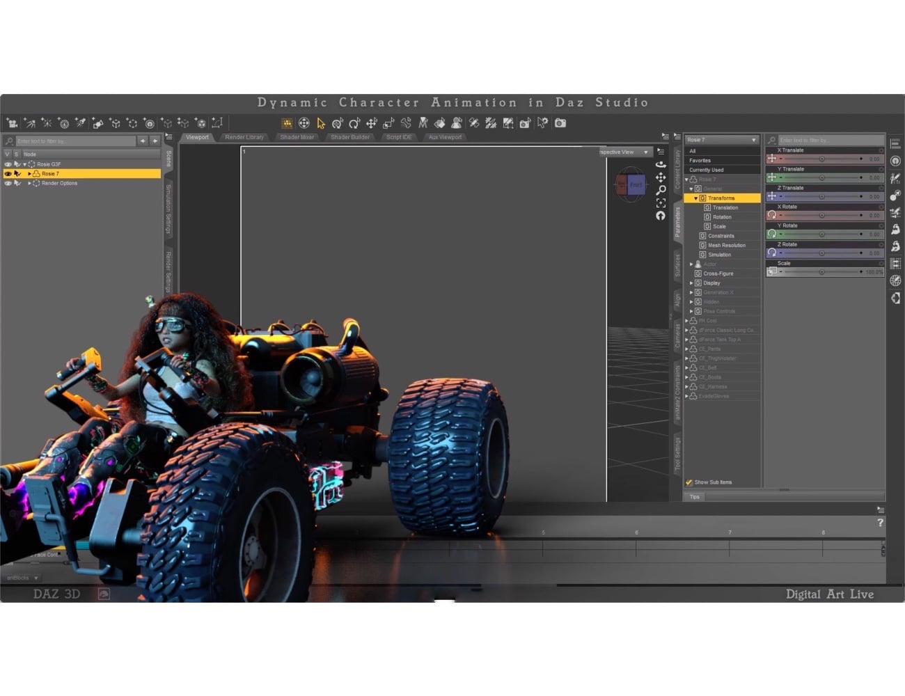 The Complete Guide to Animating Dynamic Characters in DAZ Studio | Daz 3D