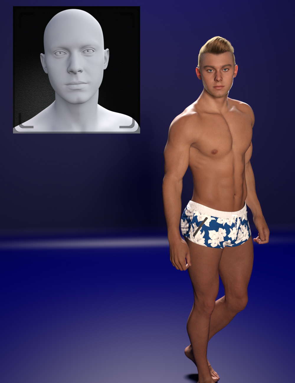 MM3D Holden HD Shapes for Genesis 9 Masculine | Daz 3D