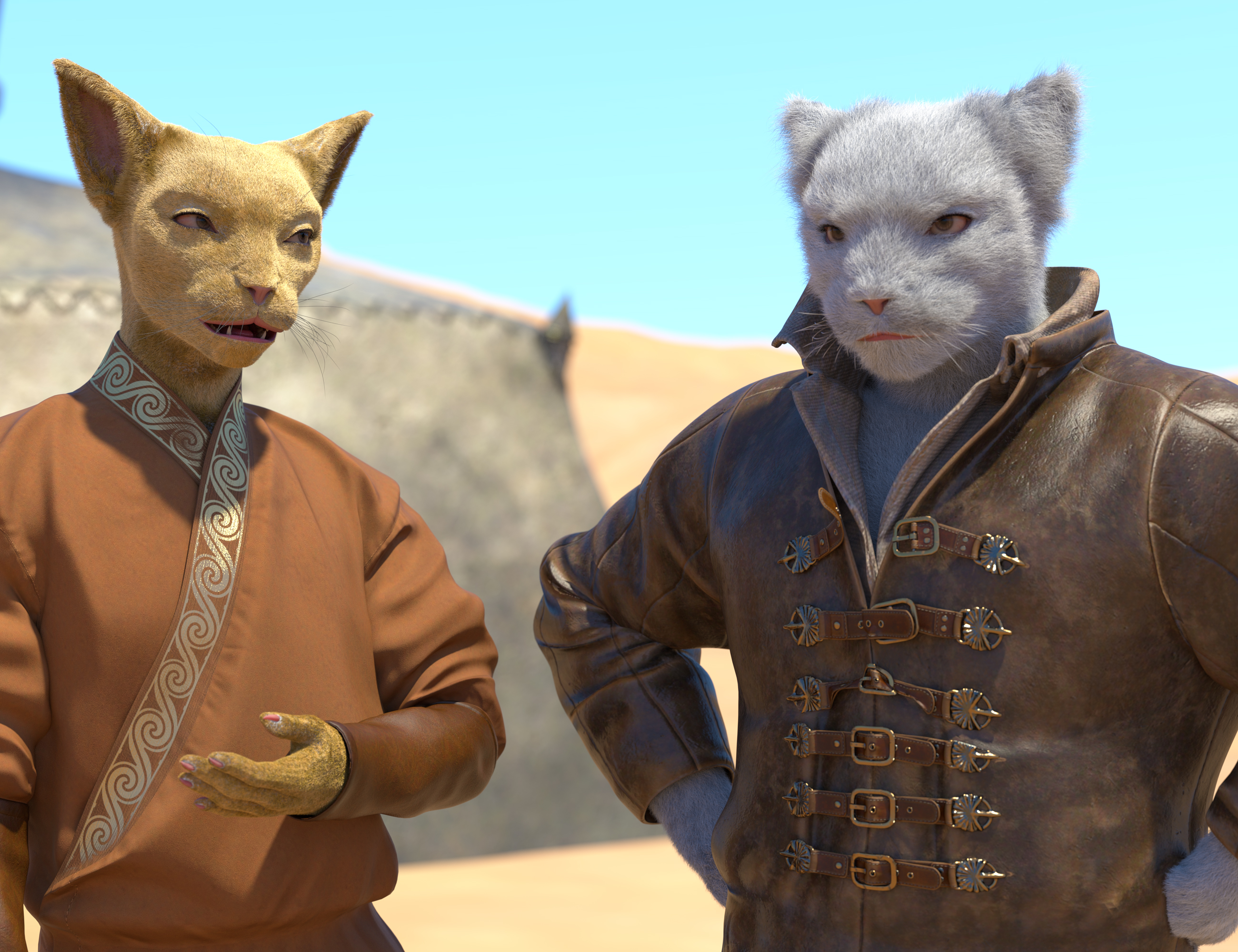 Oso Cat for Genesis 9 | Daz 3D