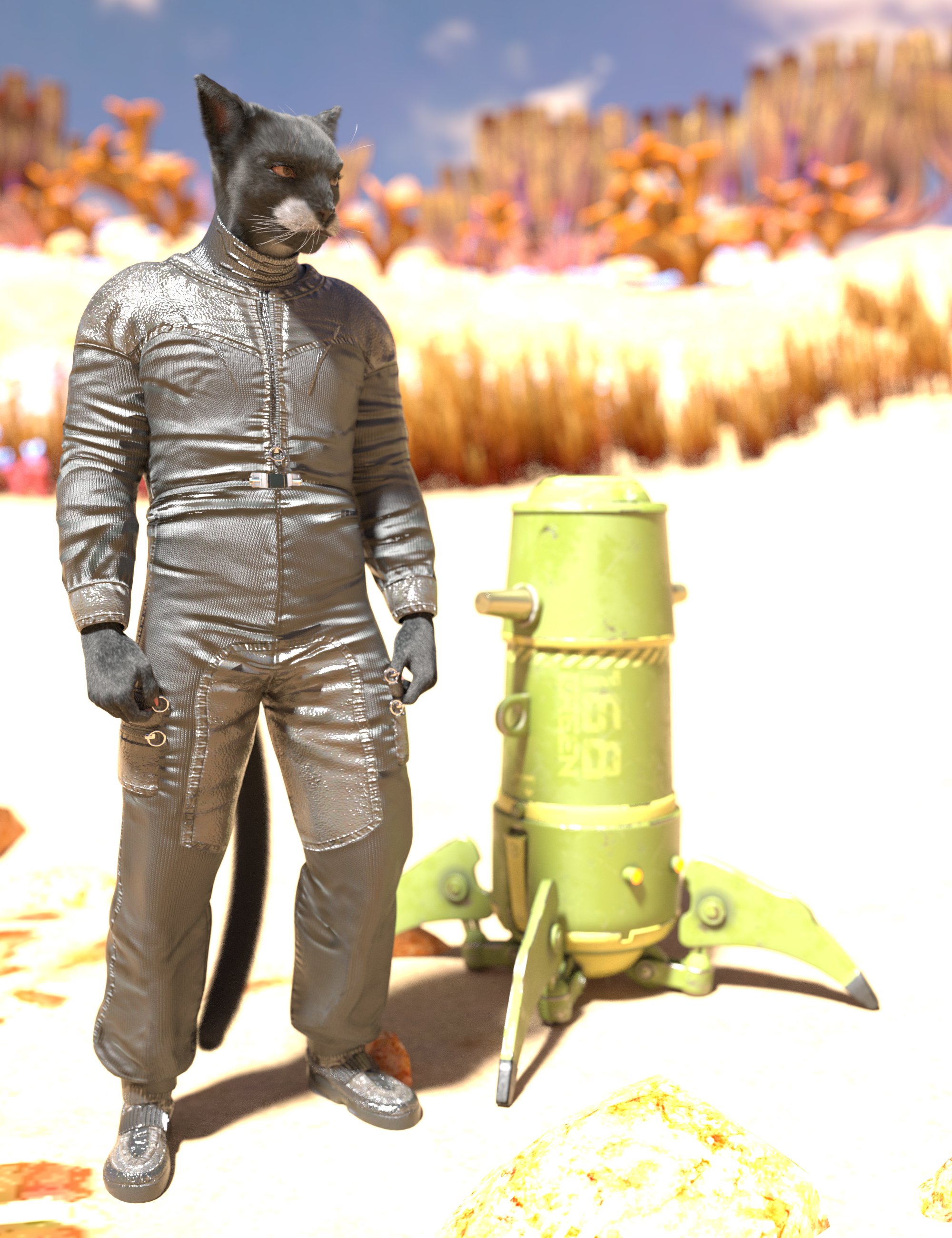 Oso Cat for Genesis 9 | Daz 3D