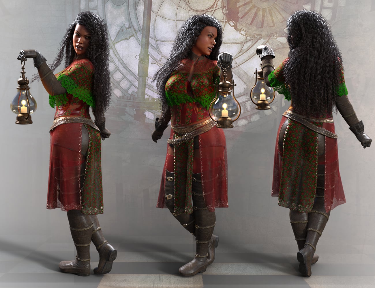 dForce DC Mystica for Genesis 9 and 8 Female | Daz 3D