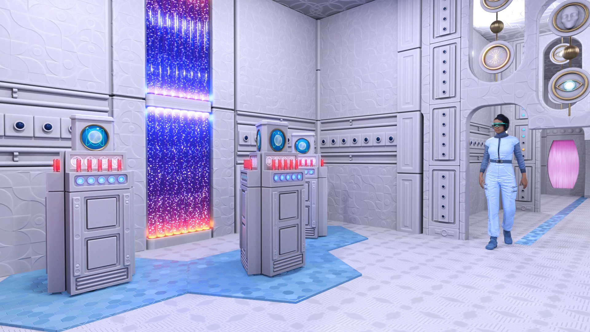 Biorobot Laboratory | Daz 3D