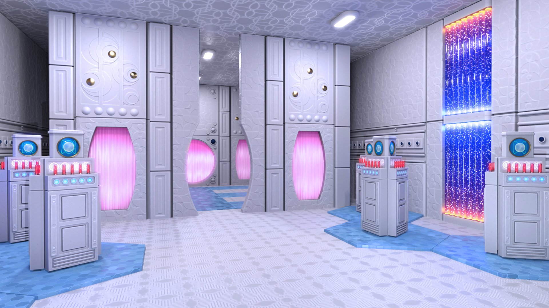 Biorobot Laboratory | Daz 3D