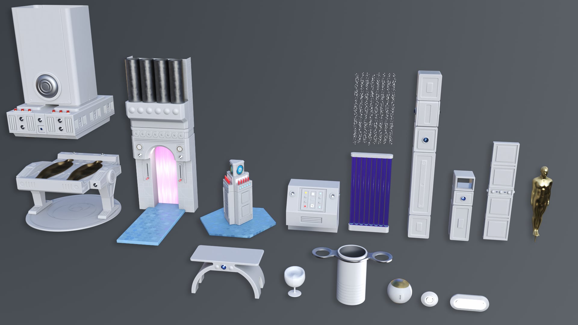 Biorobot Laboratory | Daz 3D