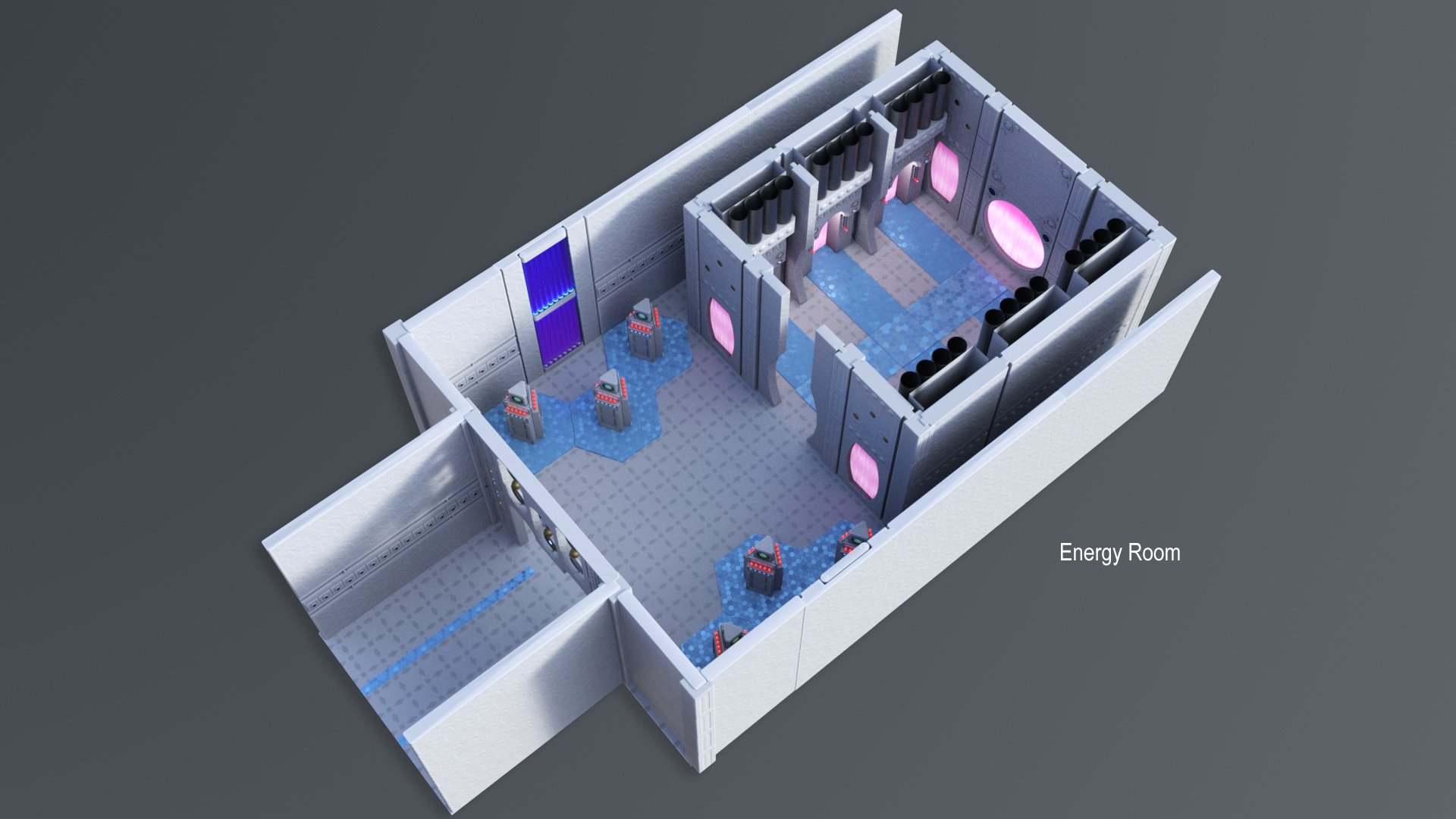 Biorobot Laboratory | Daz 3D