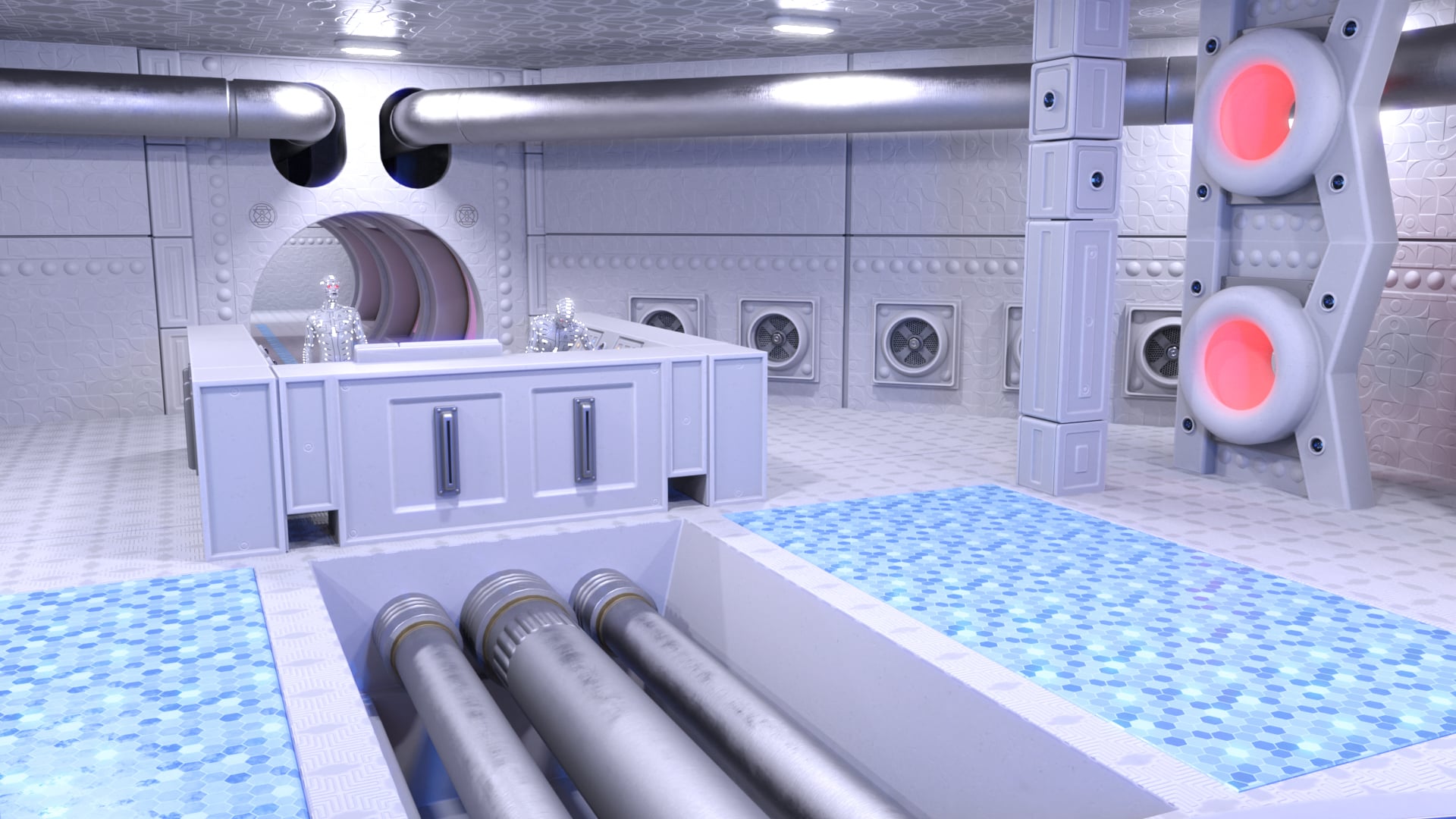 Biorobot Laboratory 2 | Daz 3D