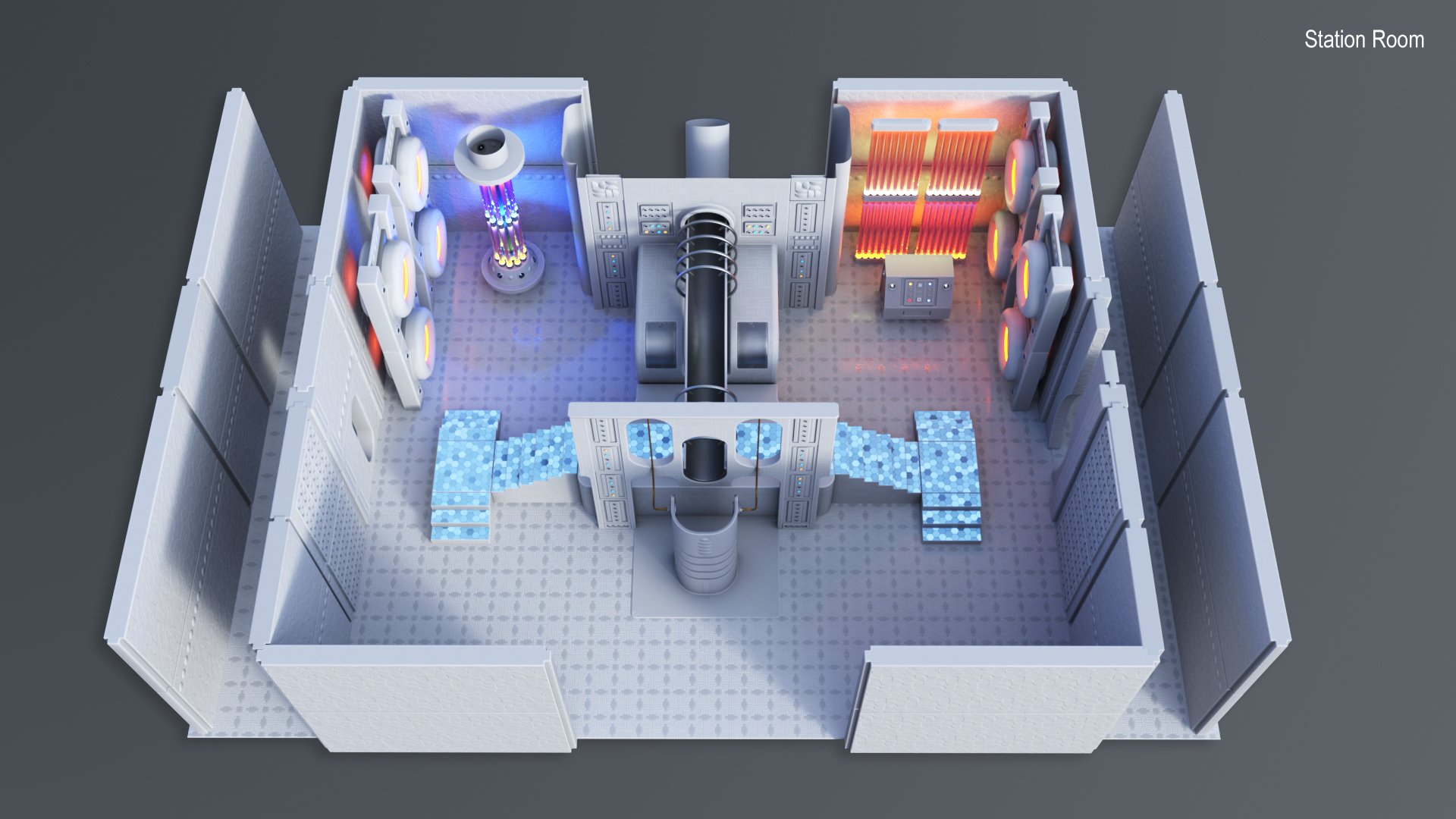 Biorobot Laboratory 2 | Daz 3D