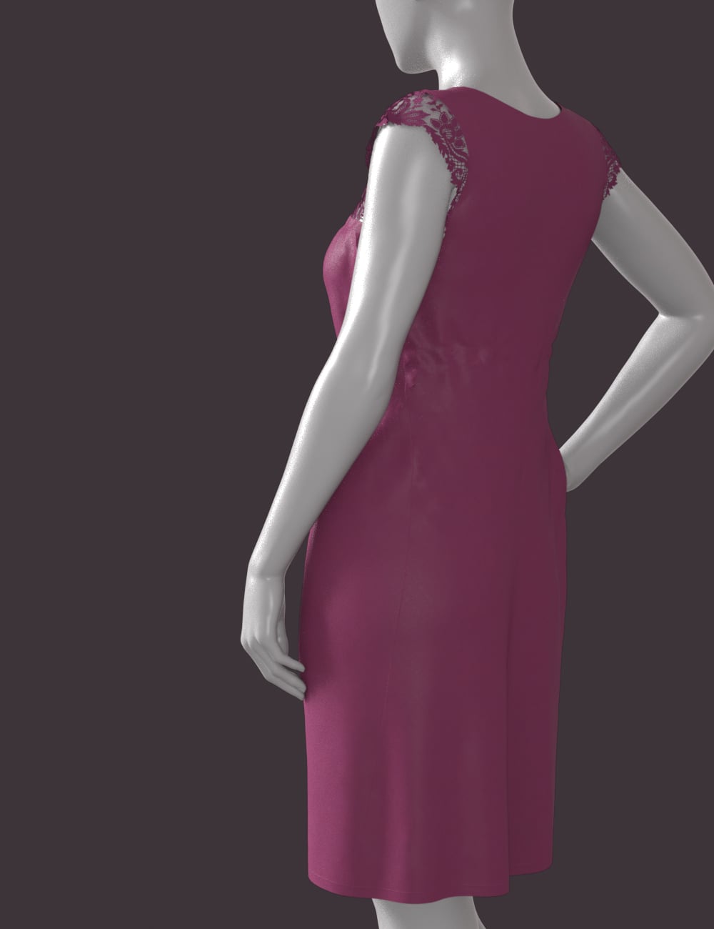 dForce Lare Nightie for Genesis 9, 8.1 and 8 Female | Daz 3D