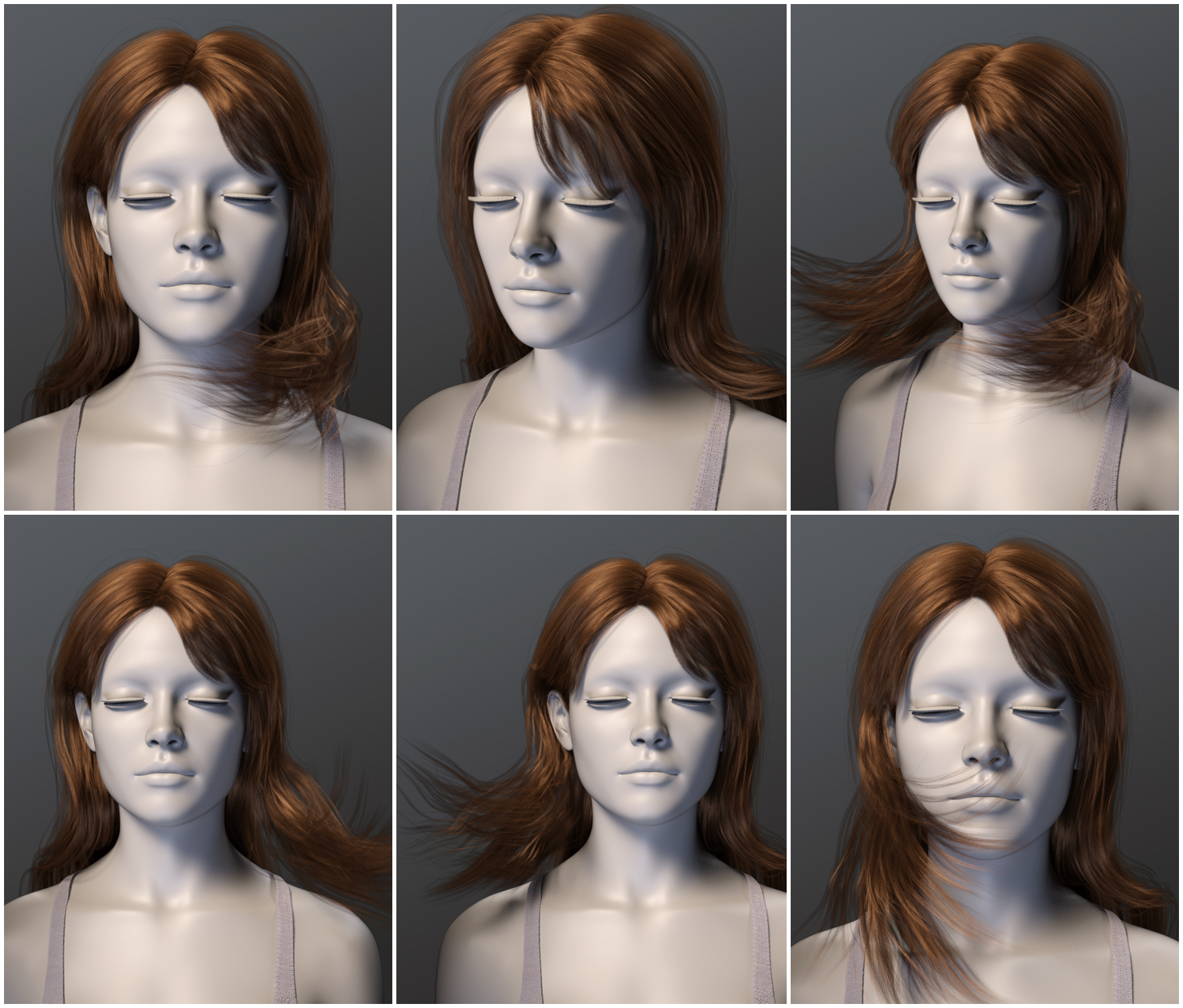 FE Lauren Hair for Genesis 9 | Daz 3D