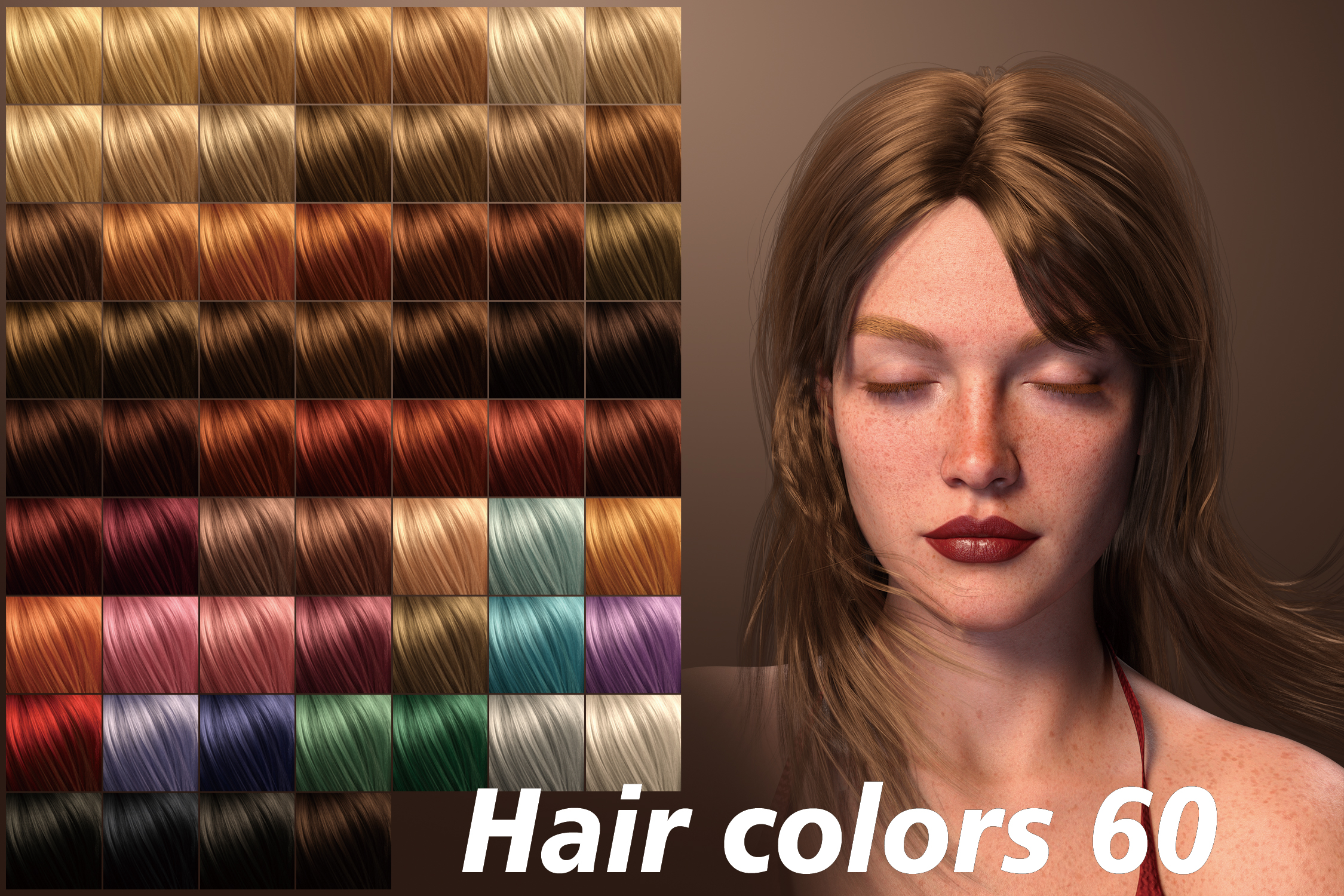 FE Lauren Hair for Genesis 9 | Daz 3D