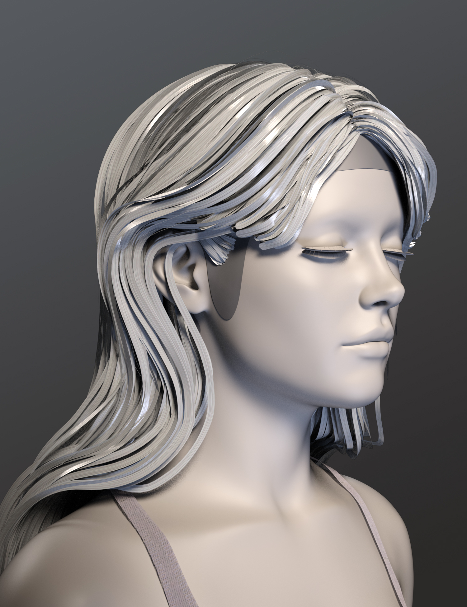 FE Lauren Hair for Genesis 9 | Daz 3D