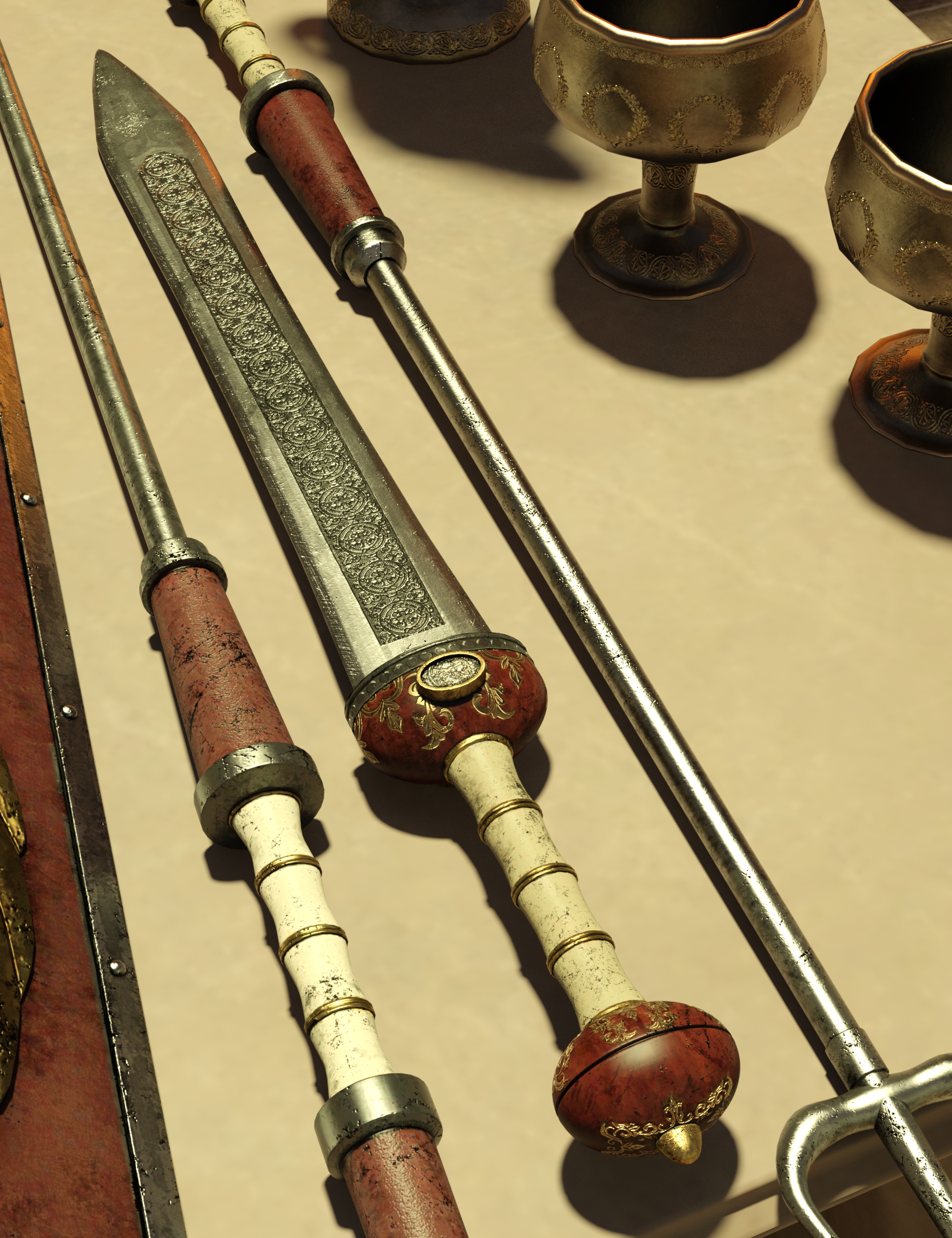 Janus Weapons Collection | Daz 3D
