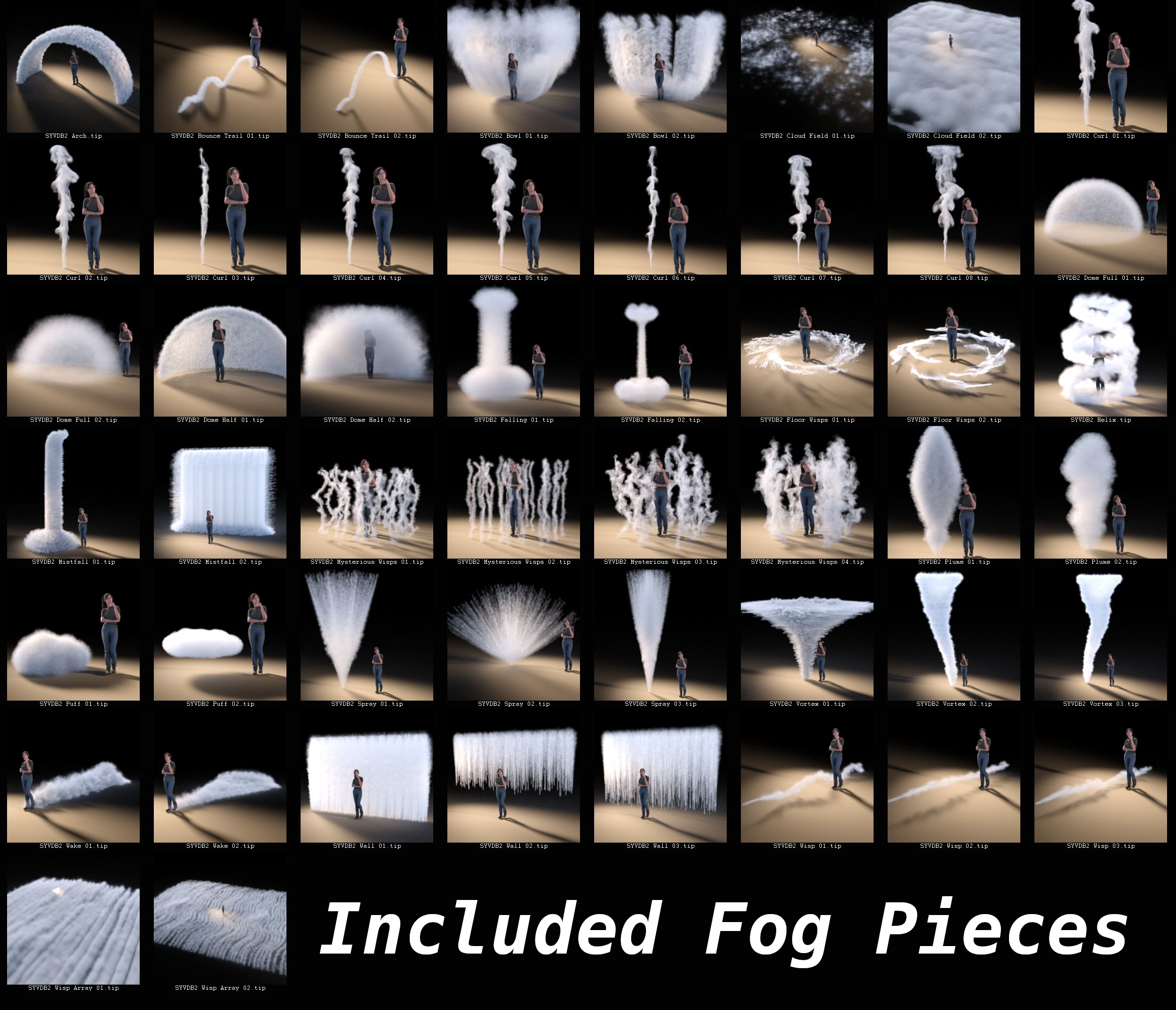 SY Real Fog VDB 2 | Daz 3D