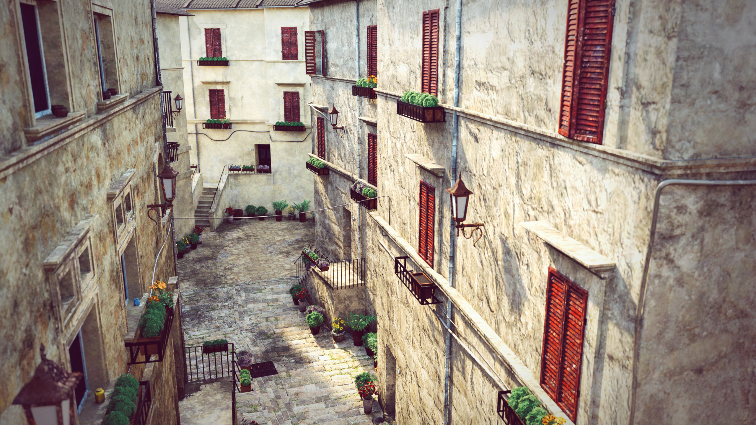Summer Italy Street | Daz 3D