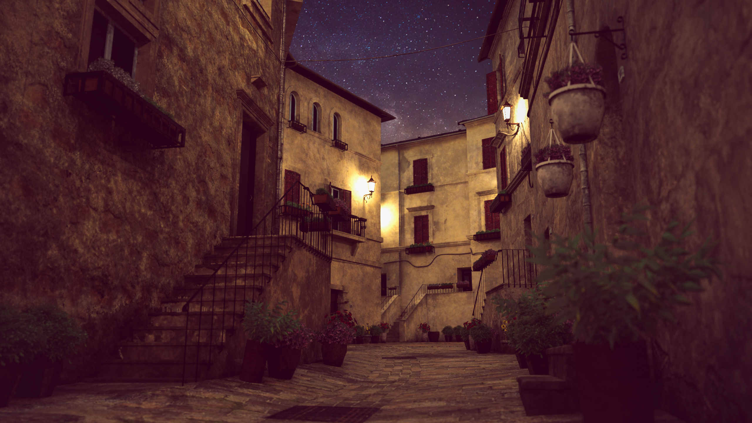 Summer Italy Street | Daz 3D