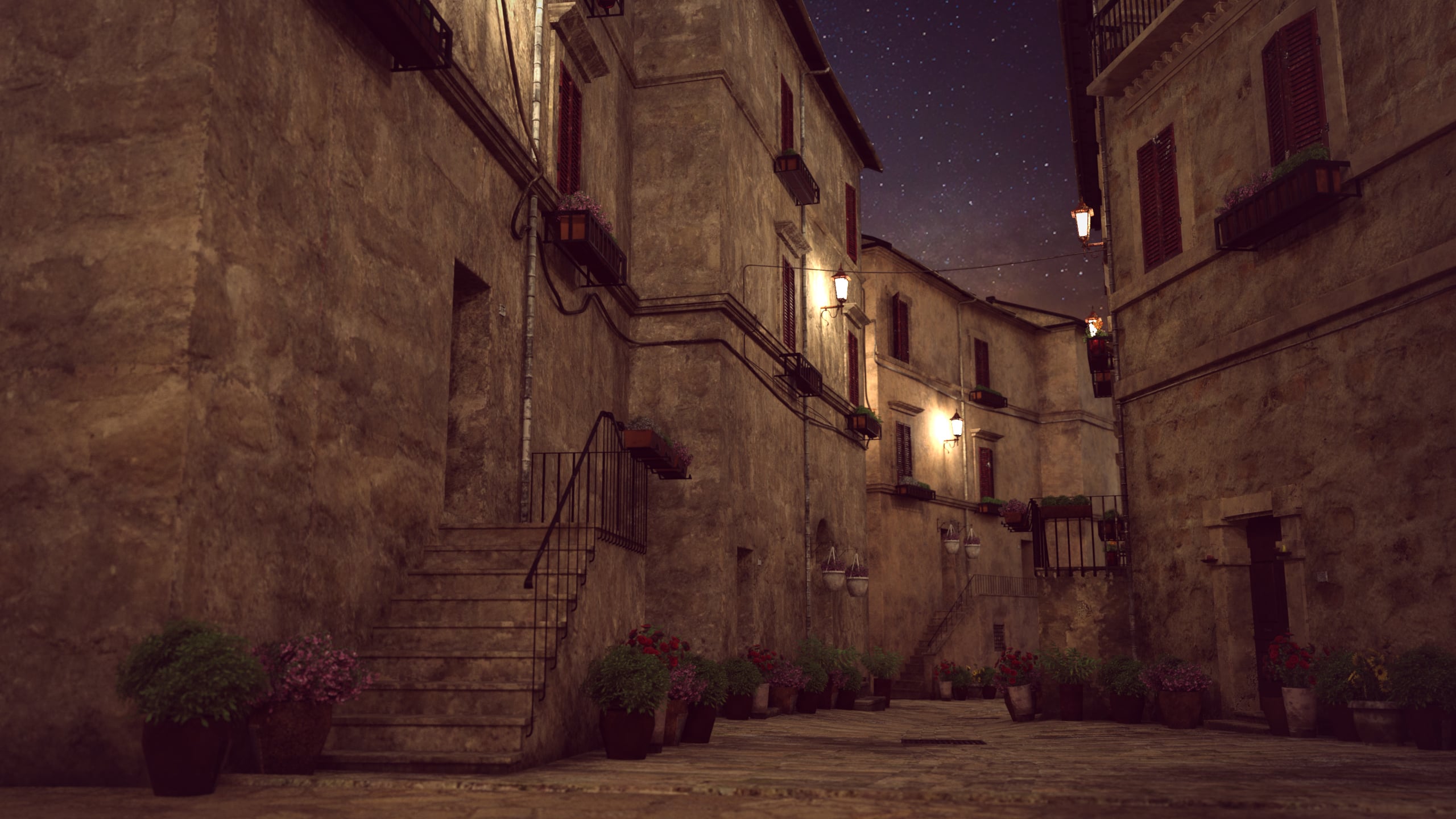 Summer Italy Street | Daz 3D