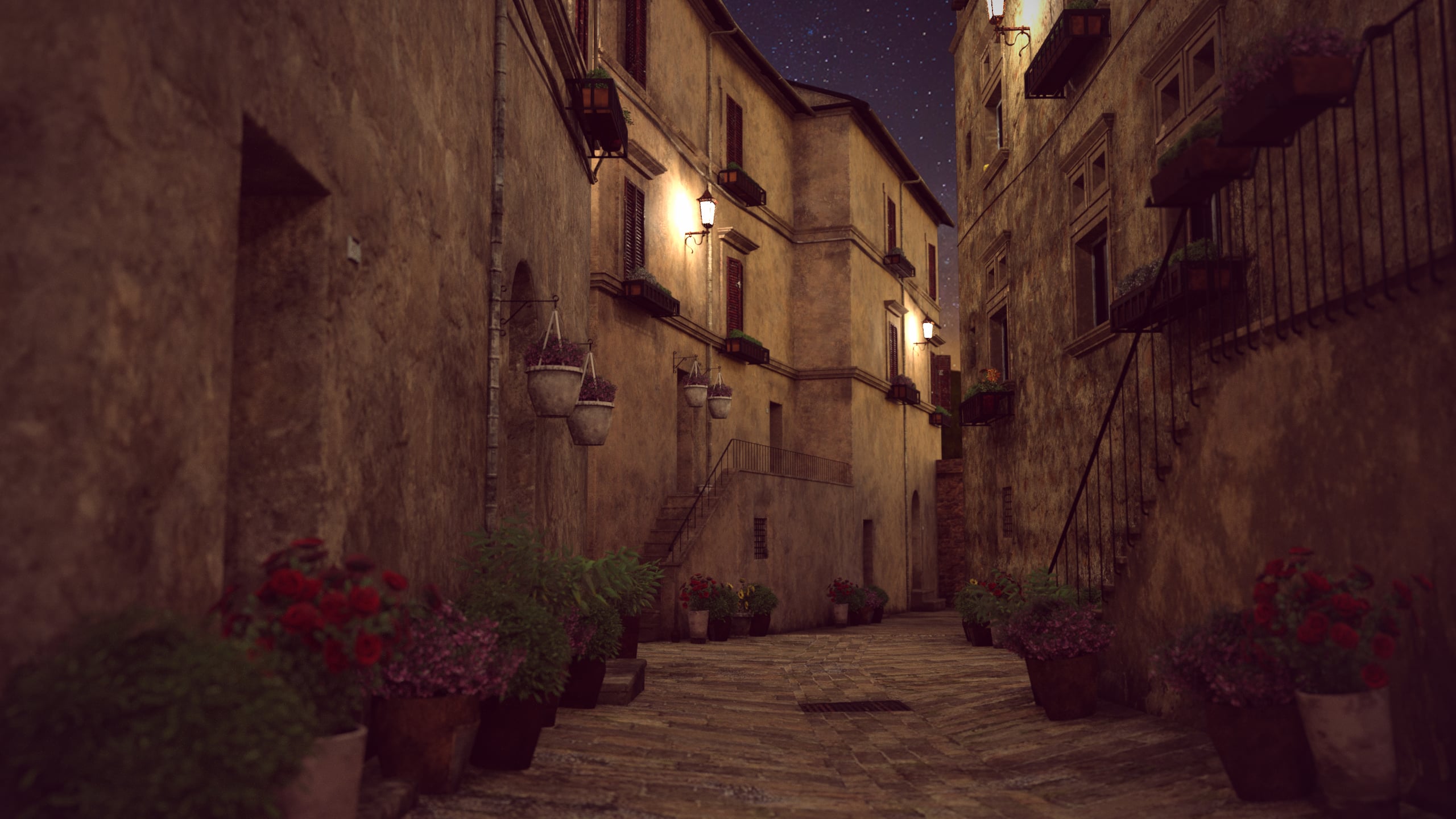 Summer Italy Street | Daz 3D