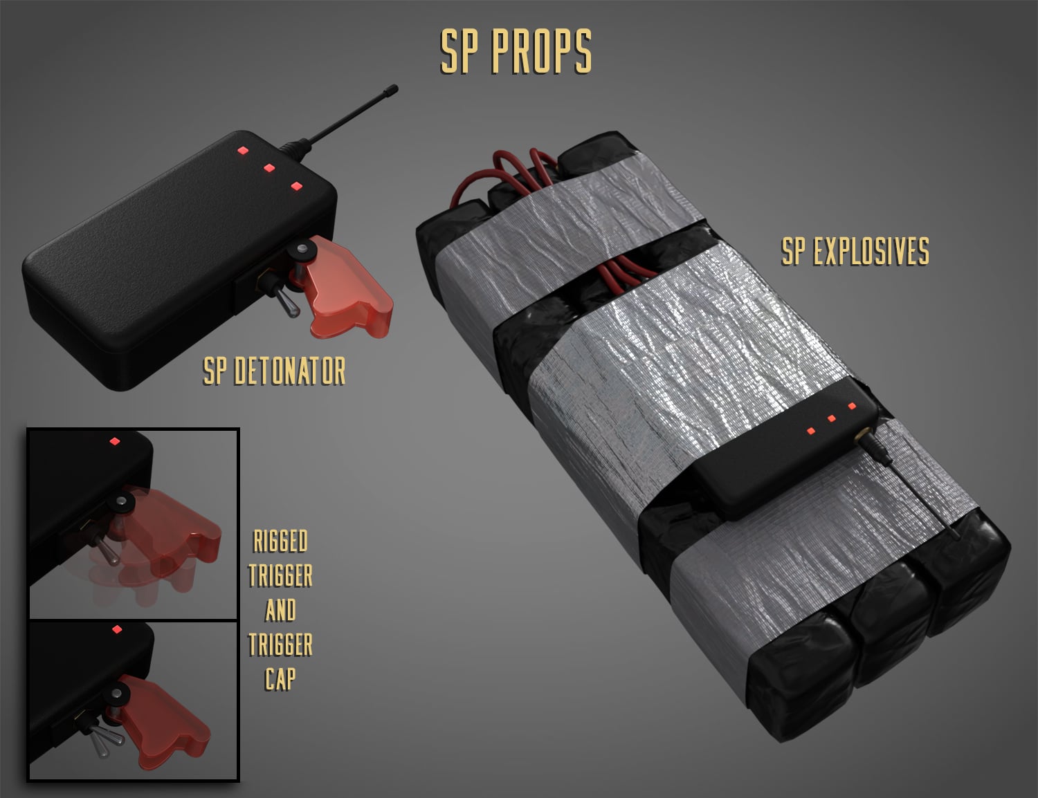 Spy Props | Daz 3D
