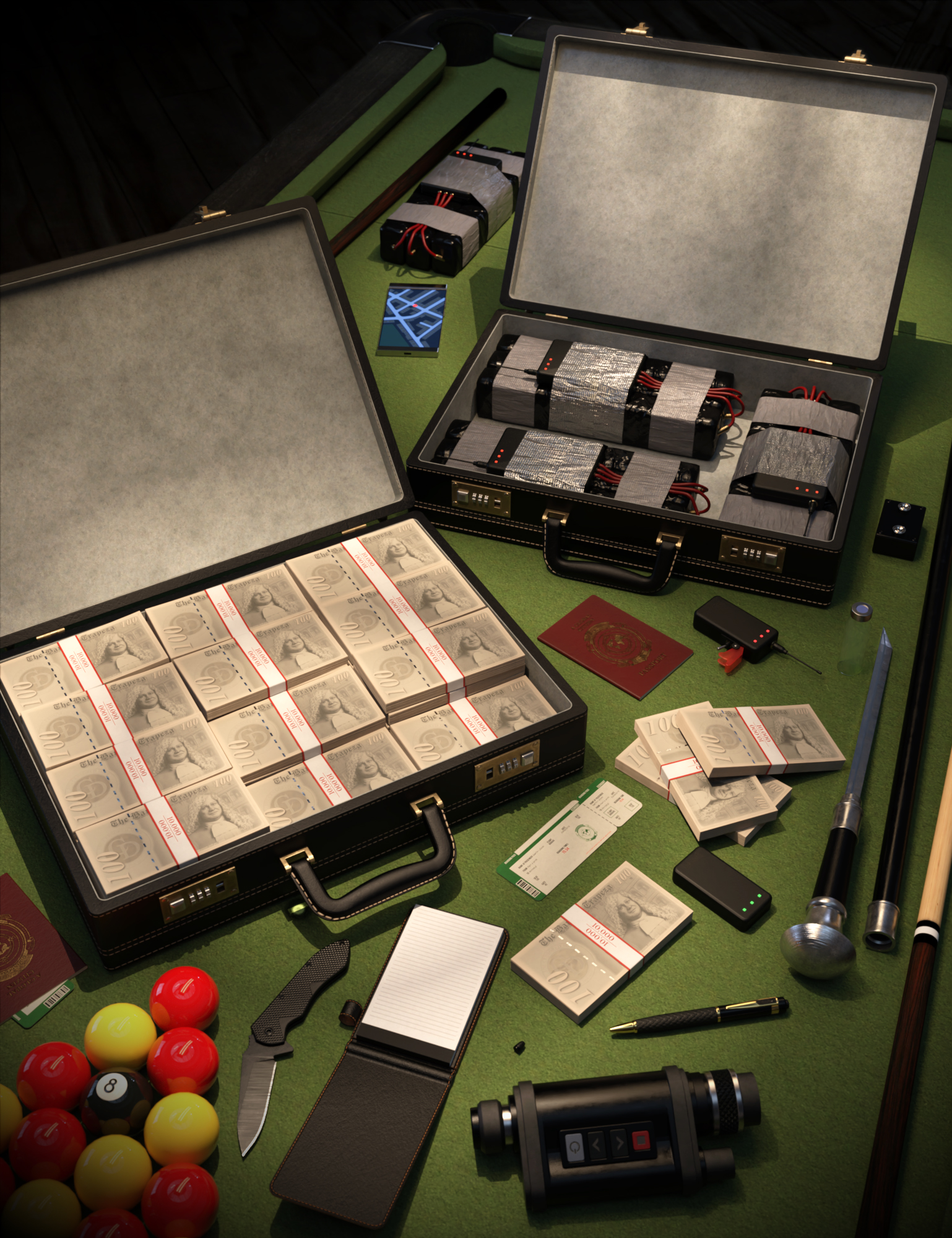 Spy Props | Daz 3D