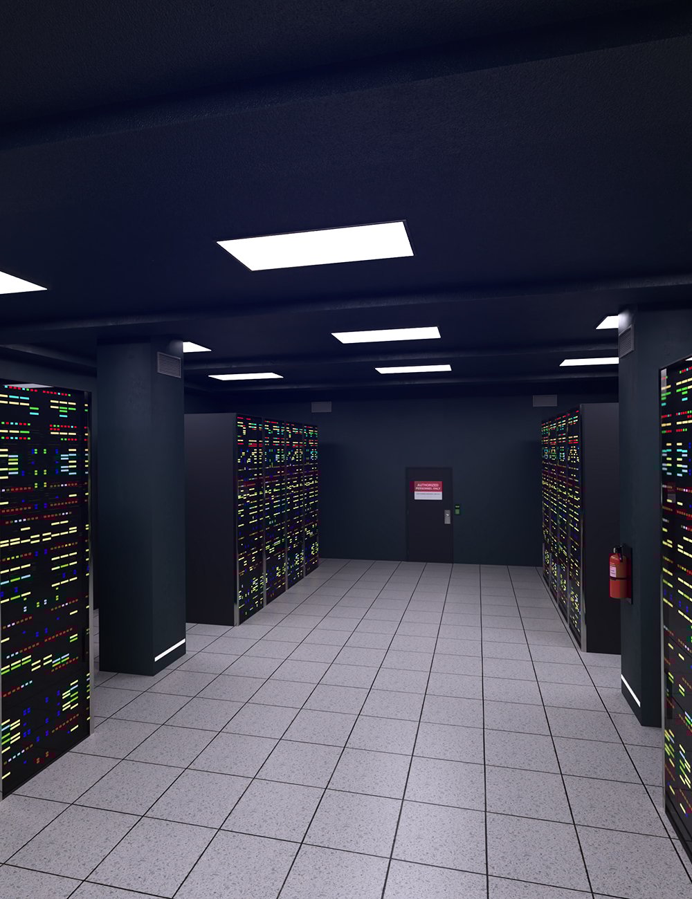 FH Server Room | Daz 3D