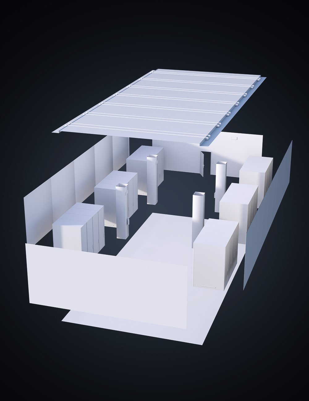 FH Server Room | Daz 3D