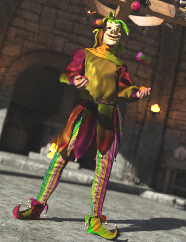 Court Buffoon for Genesis 9 | Daz 3D
