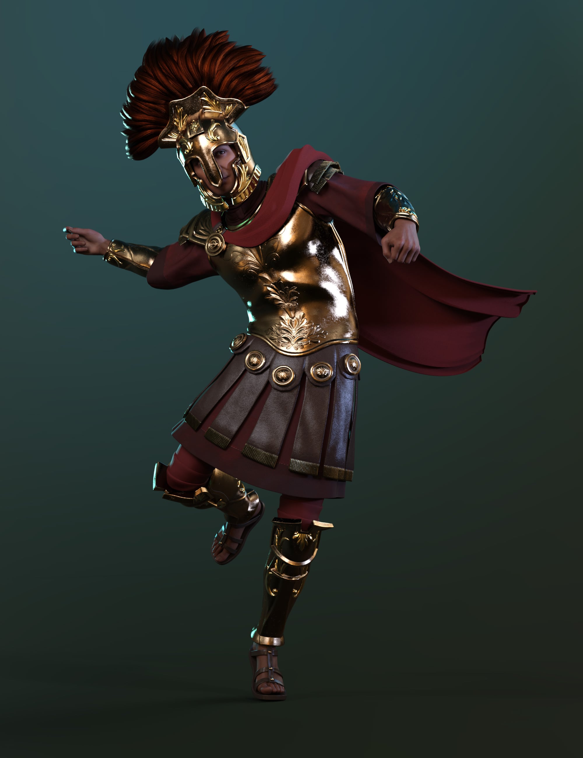 dForce Praefectus Outfit for Genesis 9 | Daz 3D