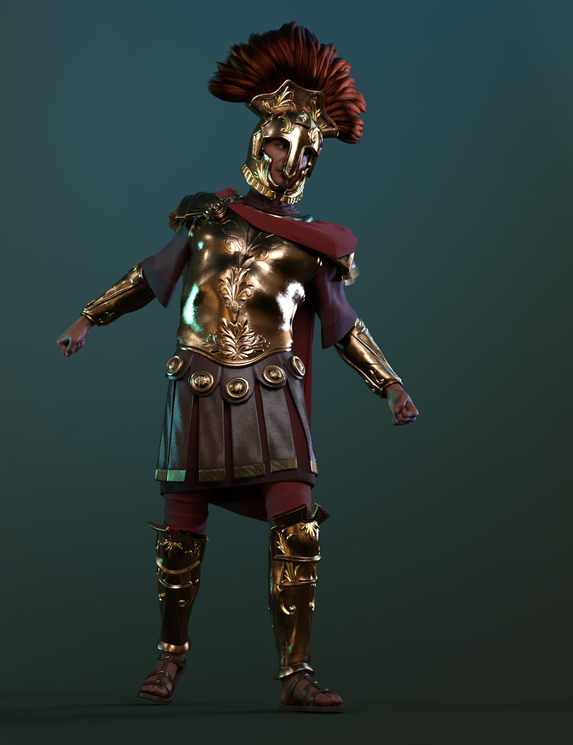 dForce Praefectus Outfit for Genesis 9 | Daz 3D