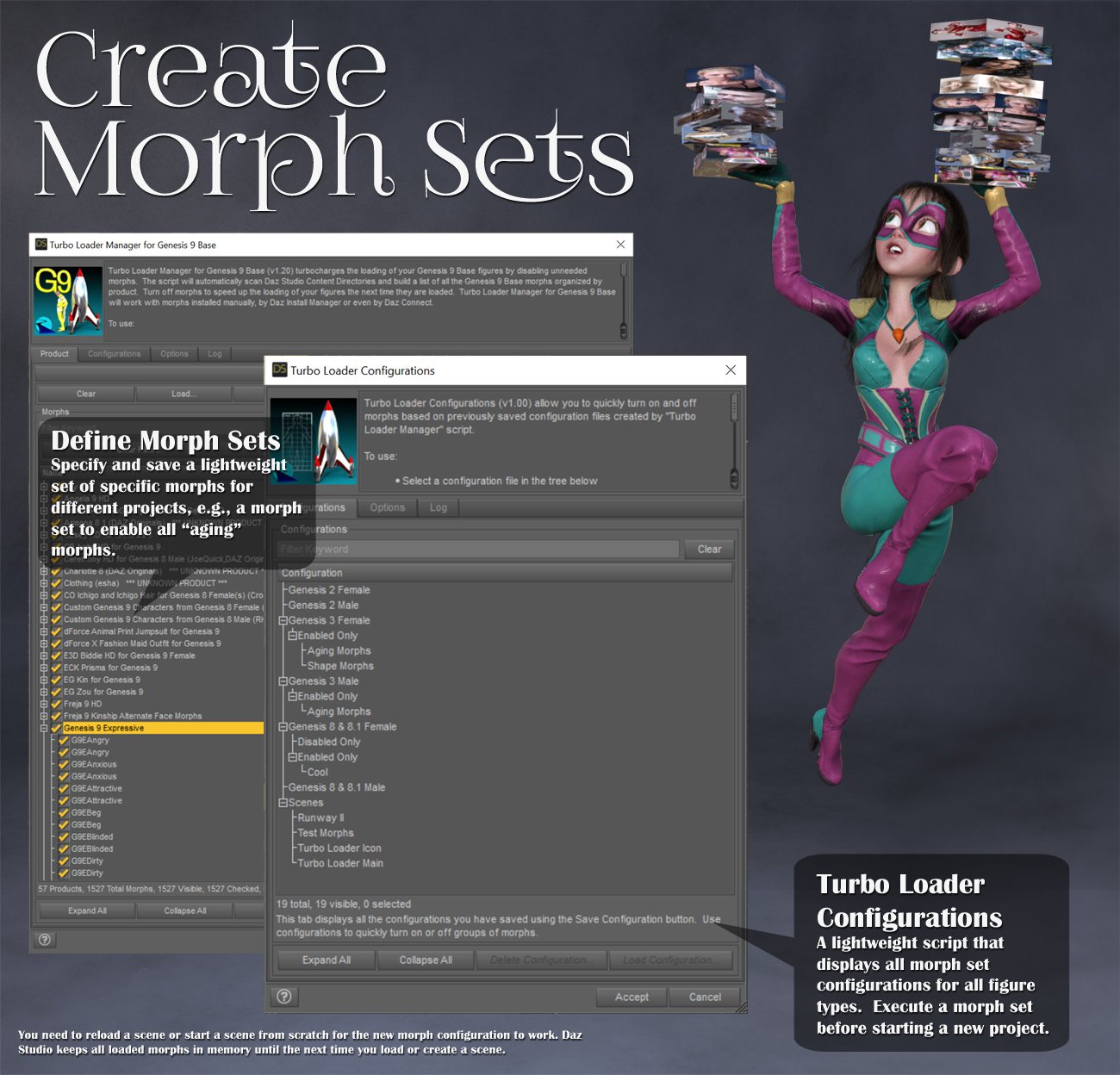 Turbo Loader for Genesis 9 | Daz 3D
