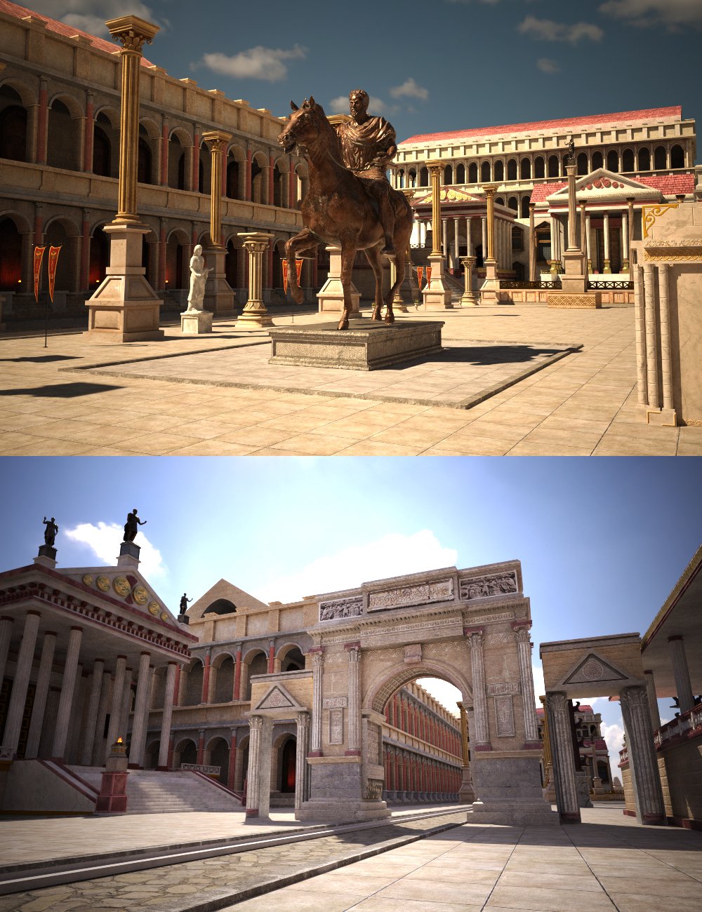 XI Roman Forum | Daz 3D