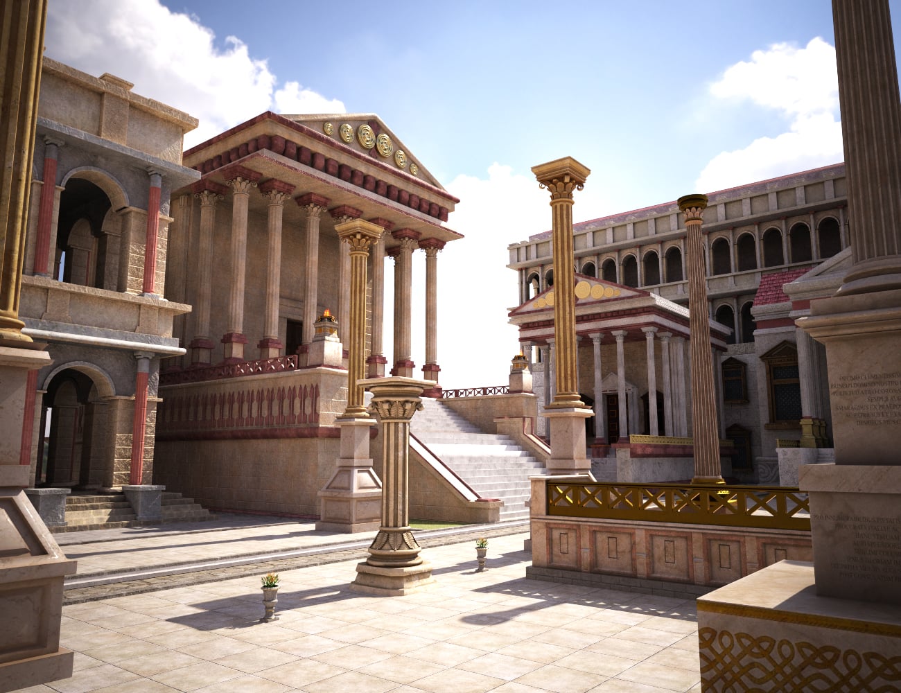 XI Roman Forum | Daz 3D