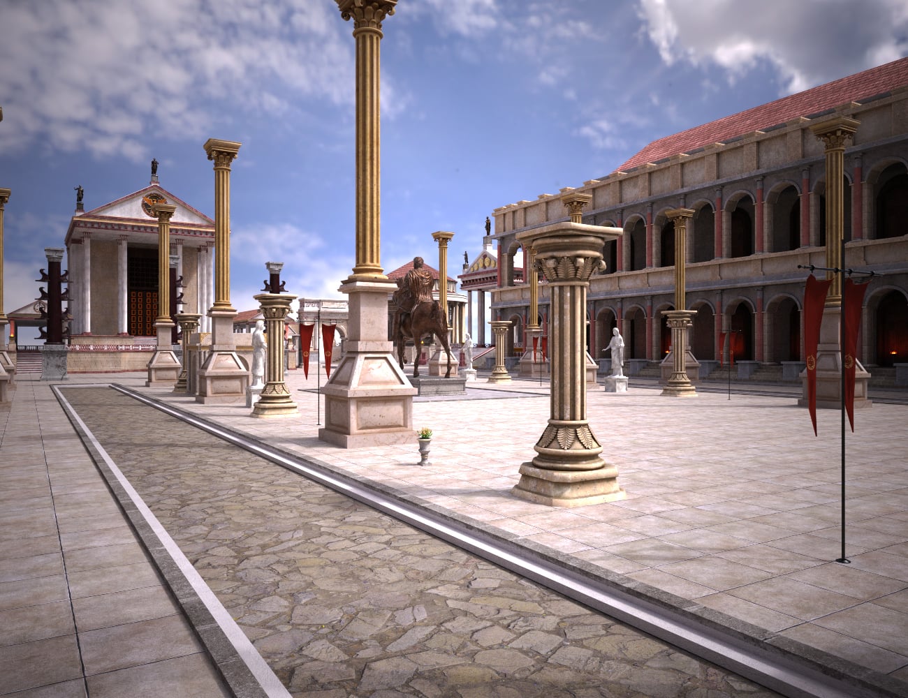 XI Roman Forum | Daz 3D