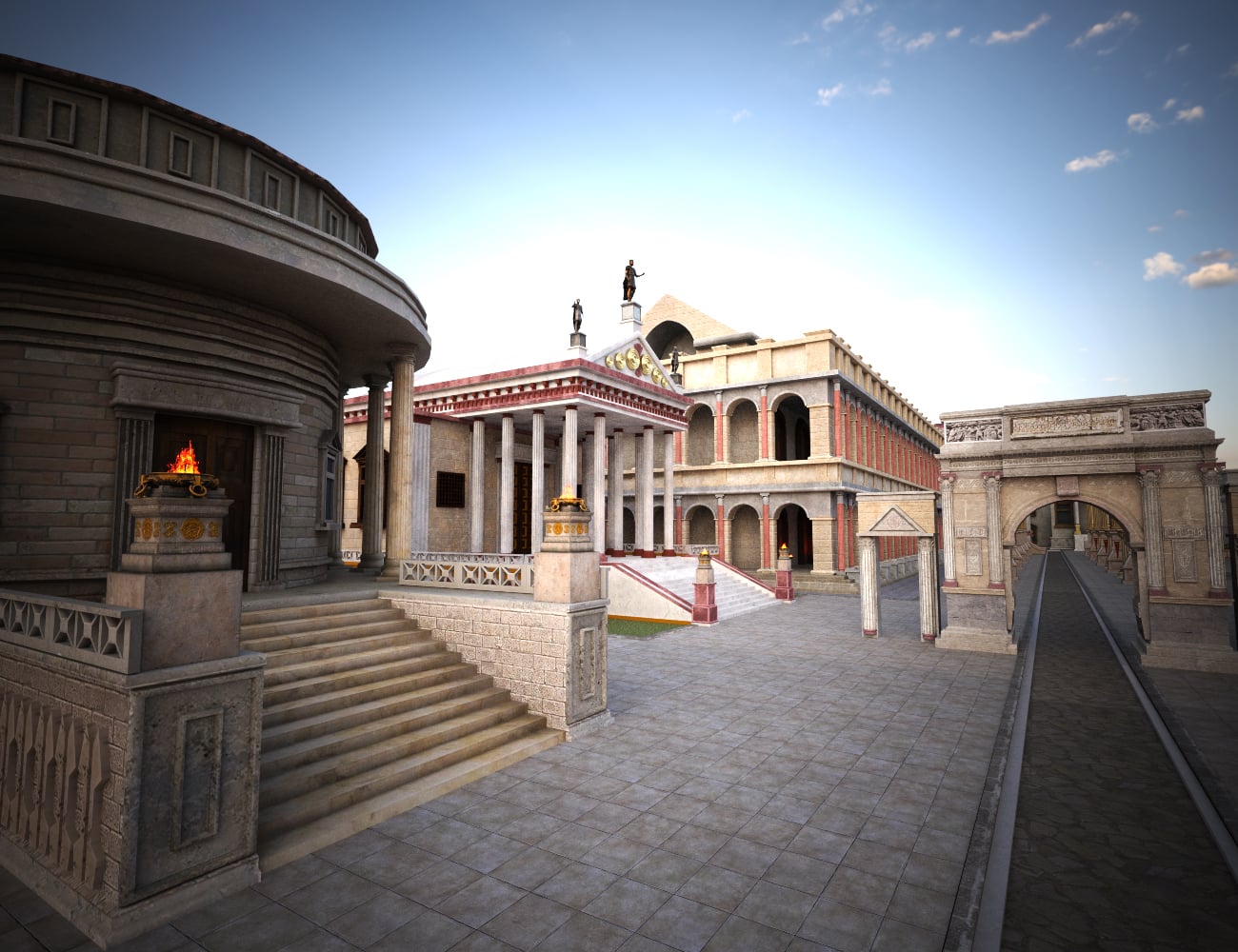 XI Roman Forum | Daz 3D