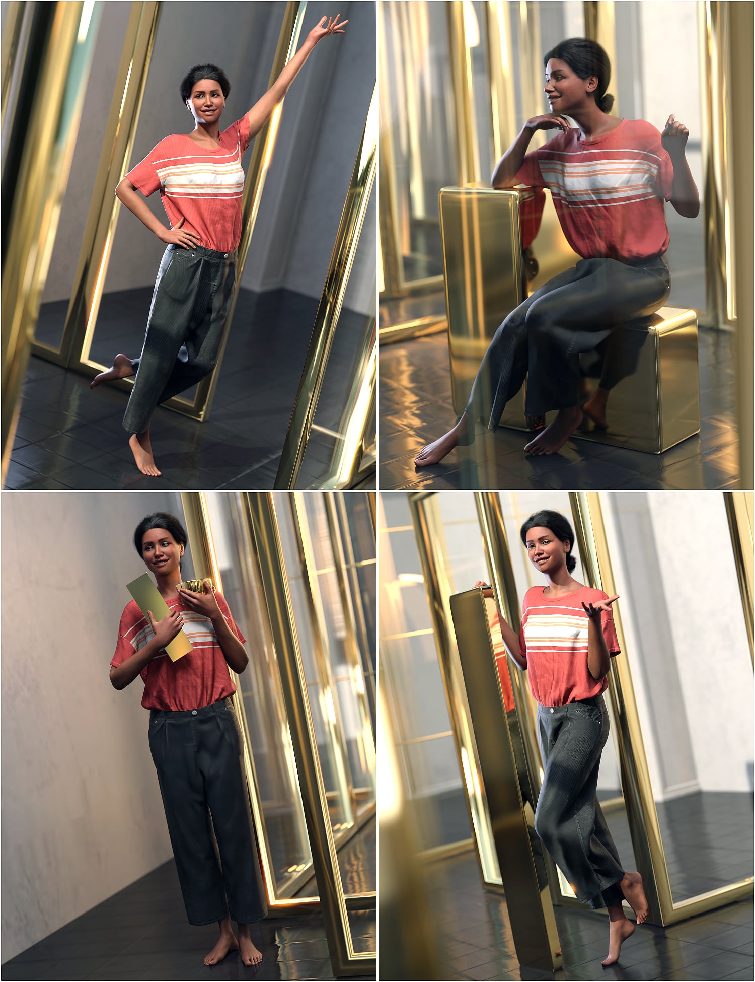 Our Generation Poses for Genesis 9 | Daz 3D