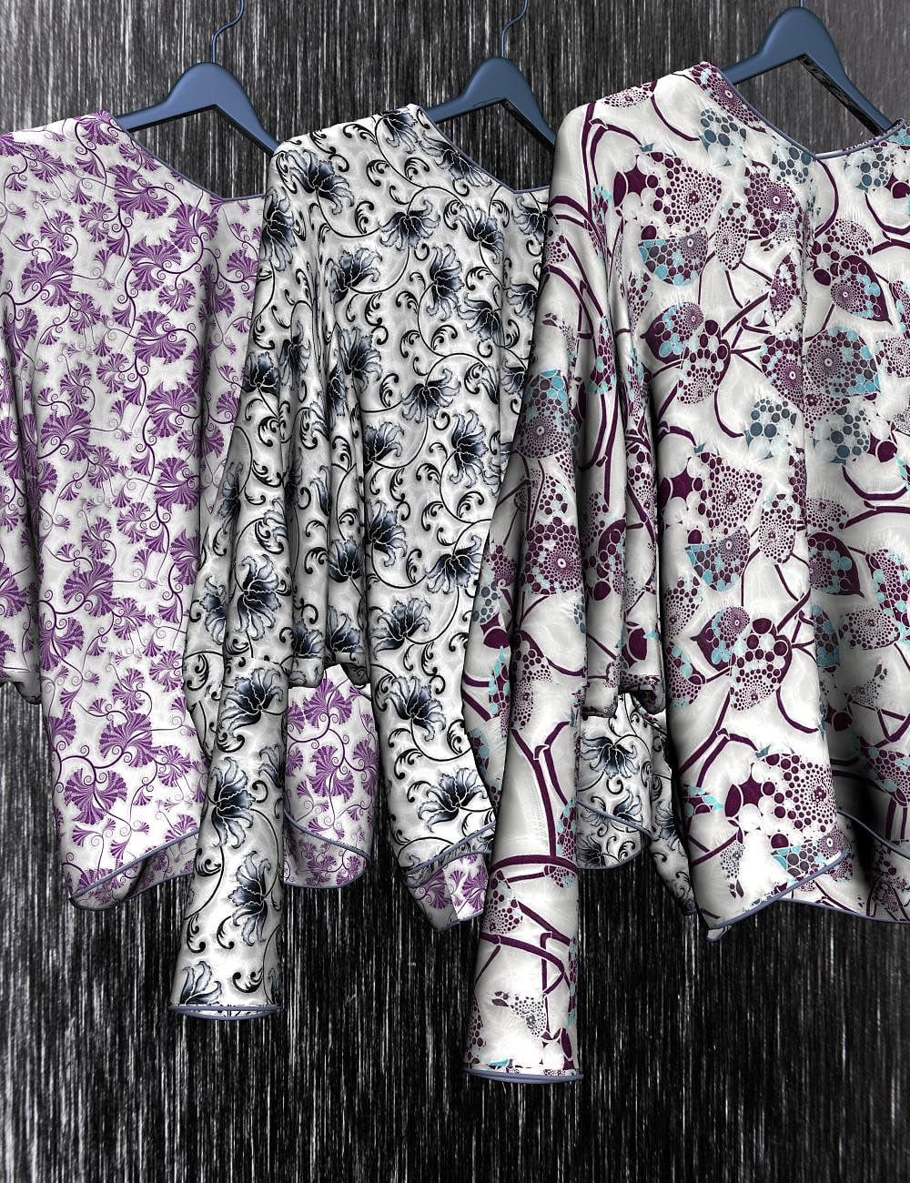 Mid-summer Monsoon Fabric Collection Merchant Resource | Daz 3D