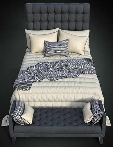 B.E.T.T.Y. Bedroom Props | Daz 3D