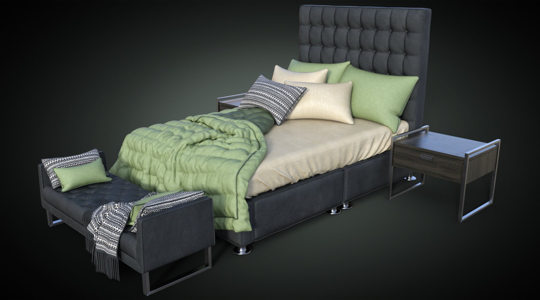 B.E.T.T.Y. Bedroom Props | Daz 3D