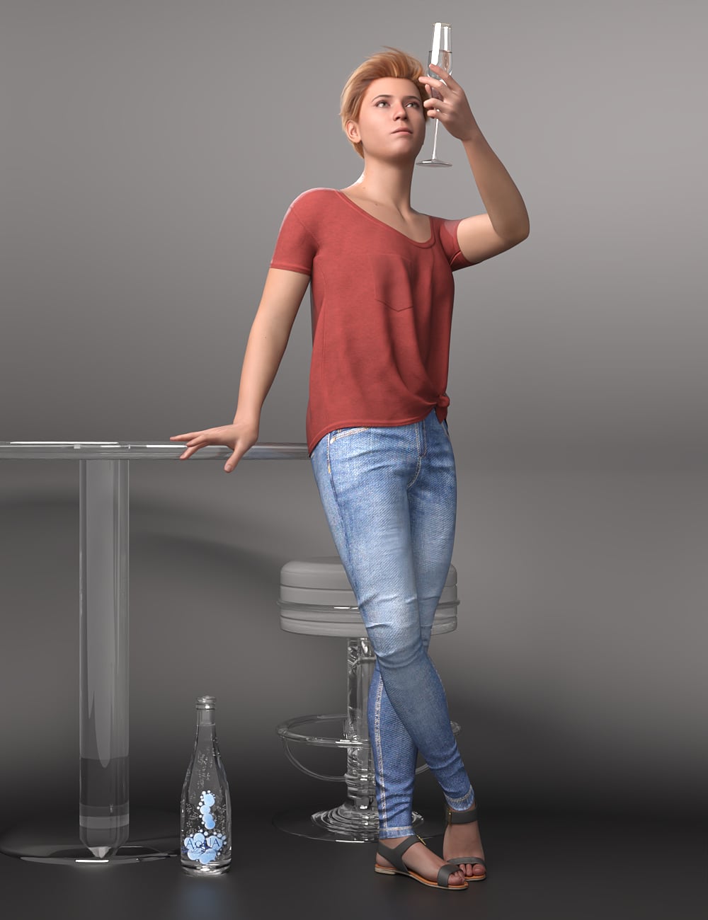 Party Night Poses for Genesis 9 | Daz 3D