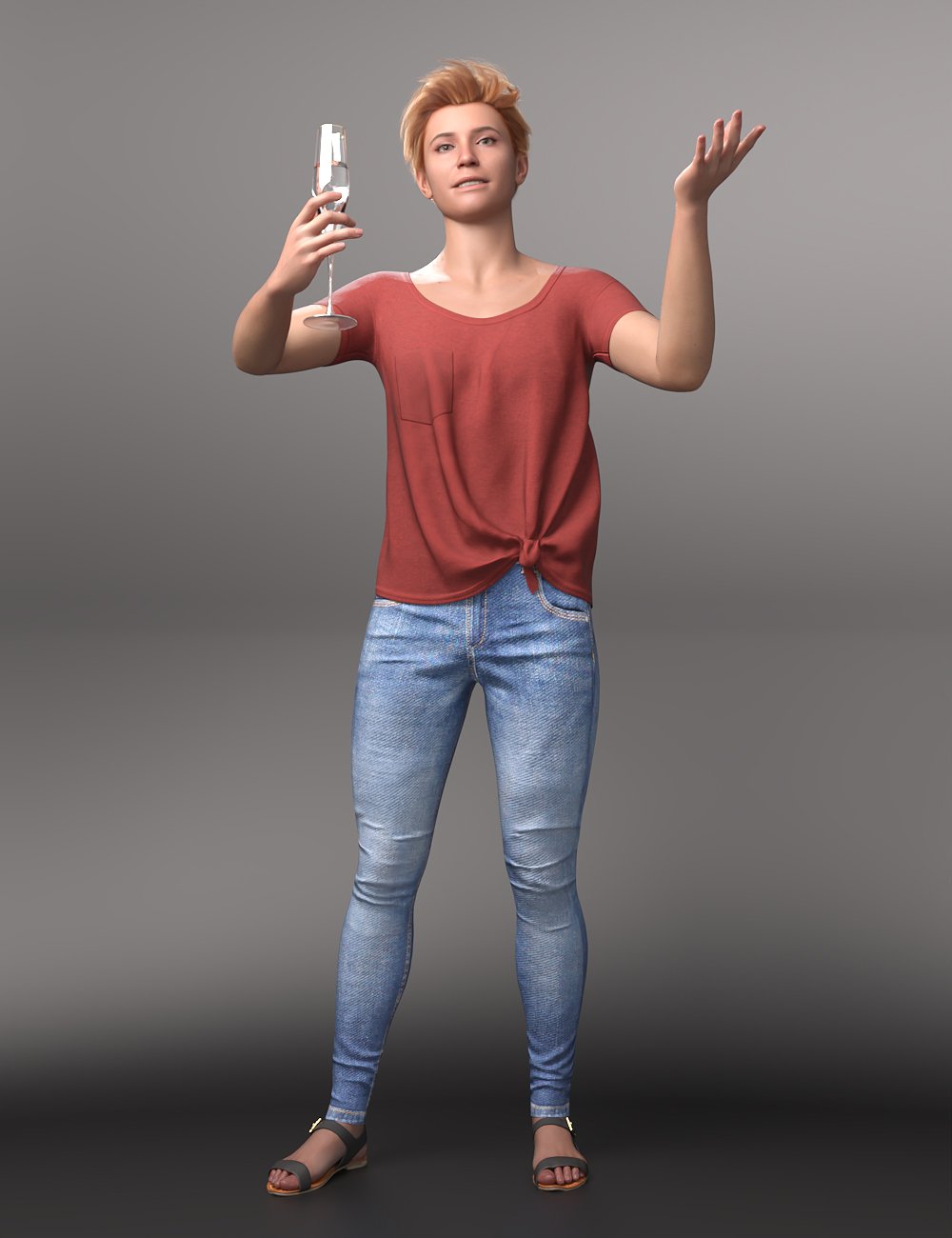 Party Night Poses for Genesis 9 | Daz 3D