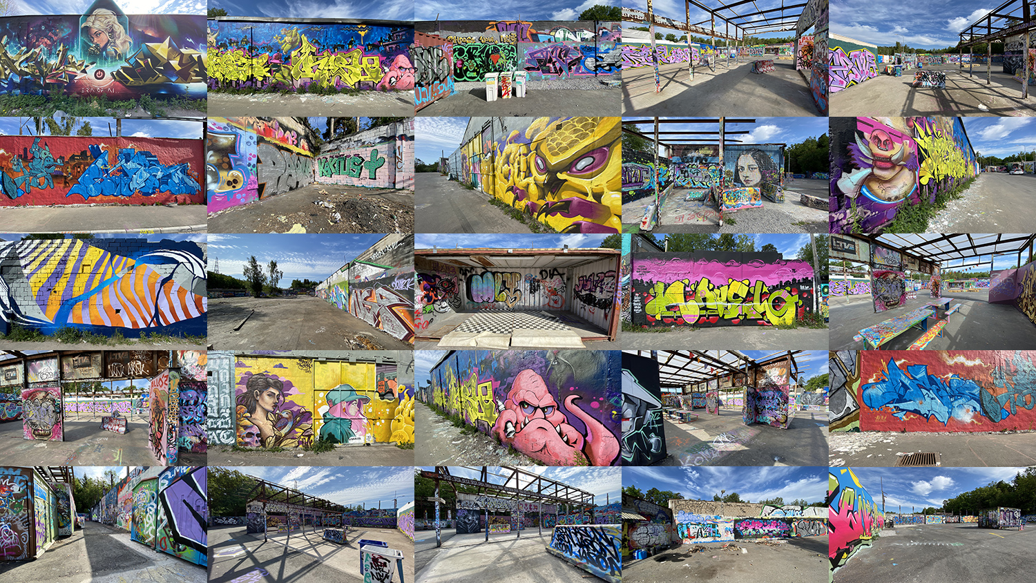 241 Photos - Graffiti Town | Daz 3D