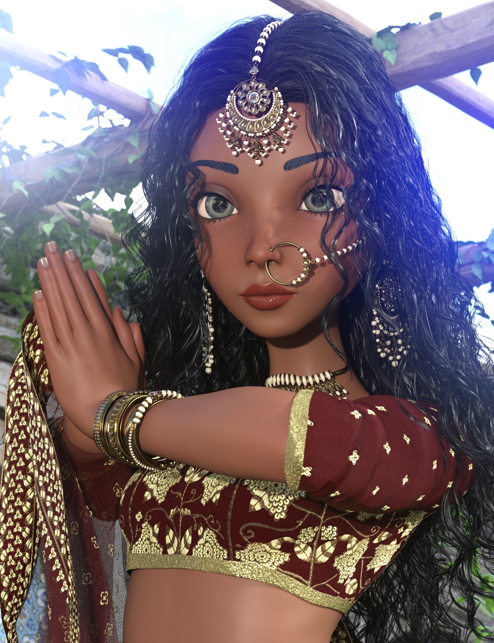 GHD StoryBook Faces and Shapes for 3DU Cartoon Adult Female 9 | Daz 3D