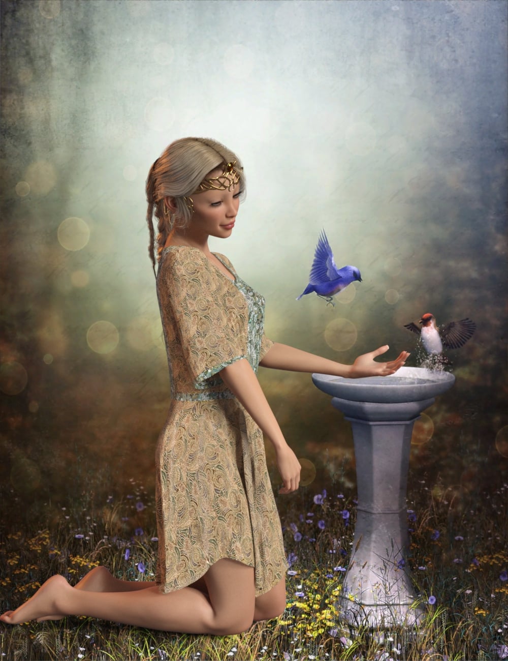 dForce DC Boho Mini for Genesis 9 and 8 Female | Daz 3D