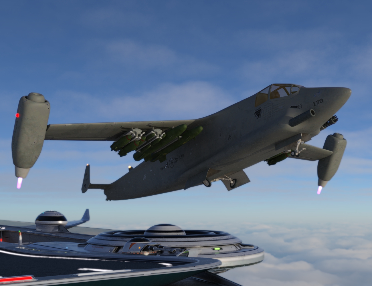 A-34 Warthog Close Attack Craft | Daz 3D